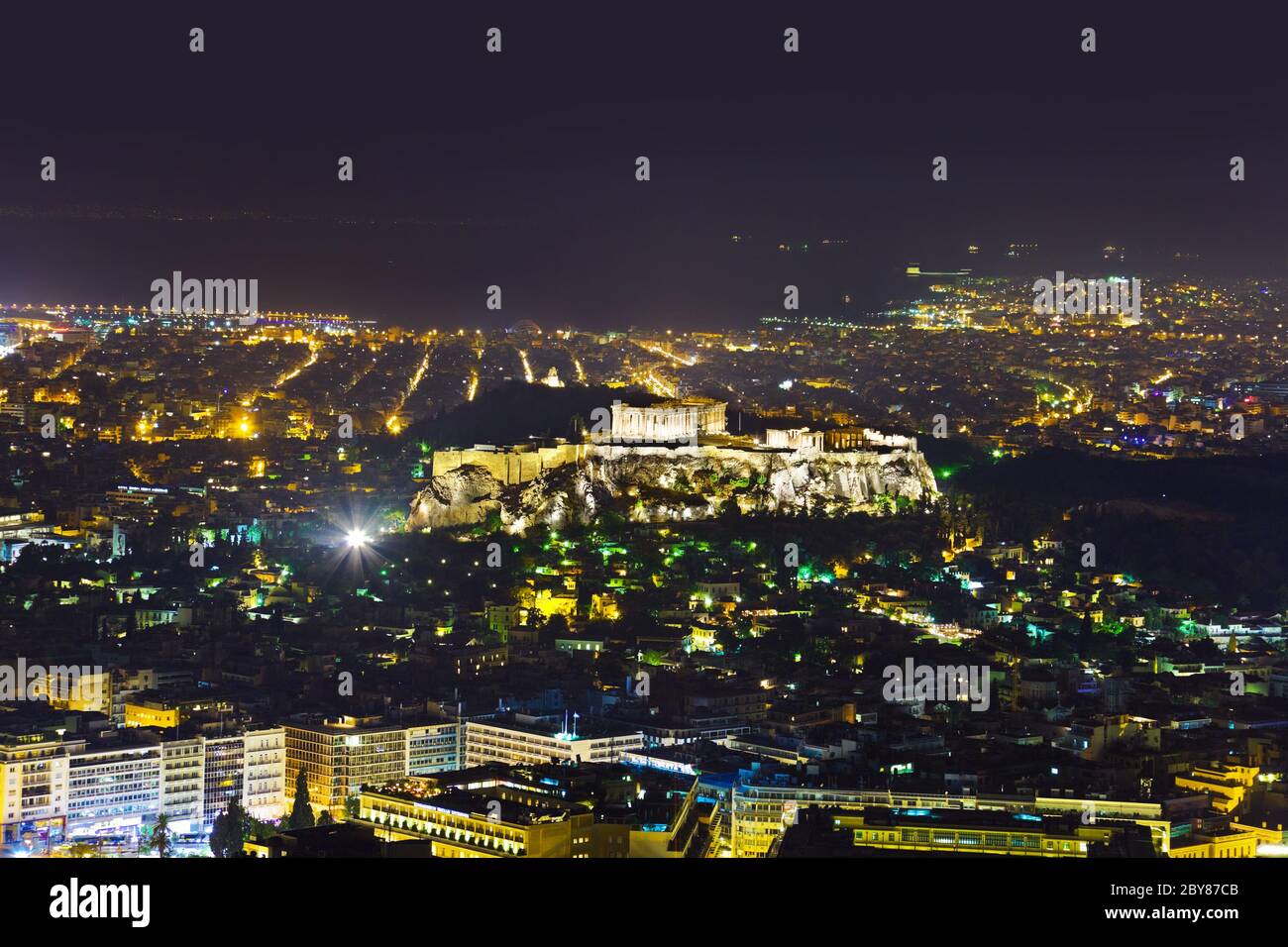 Acropolis lights hi-res stock photography and images - Alamy