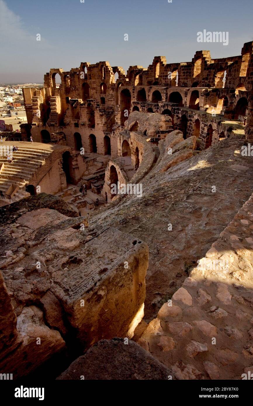 inside of coliseum Stock Photo - Alamy