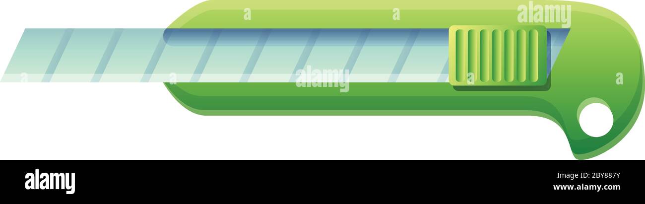 Cutter blade icon. Cartoon of cutter blade vector icon for web design ...