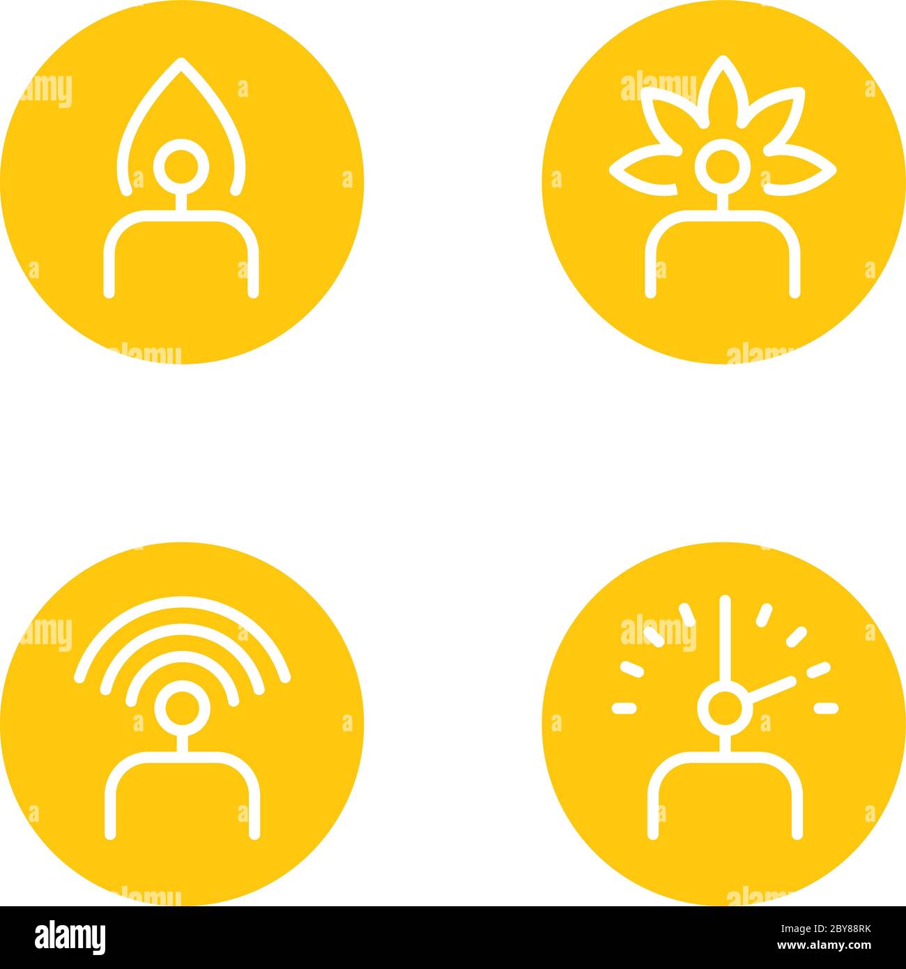Battery charge icons different Cut Out Stock Images & Pictures - Alamy