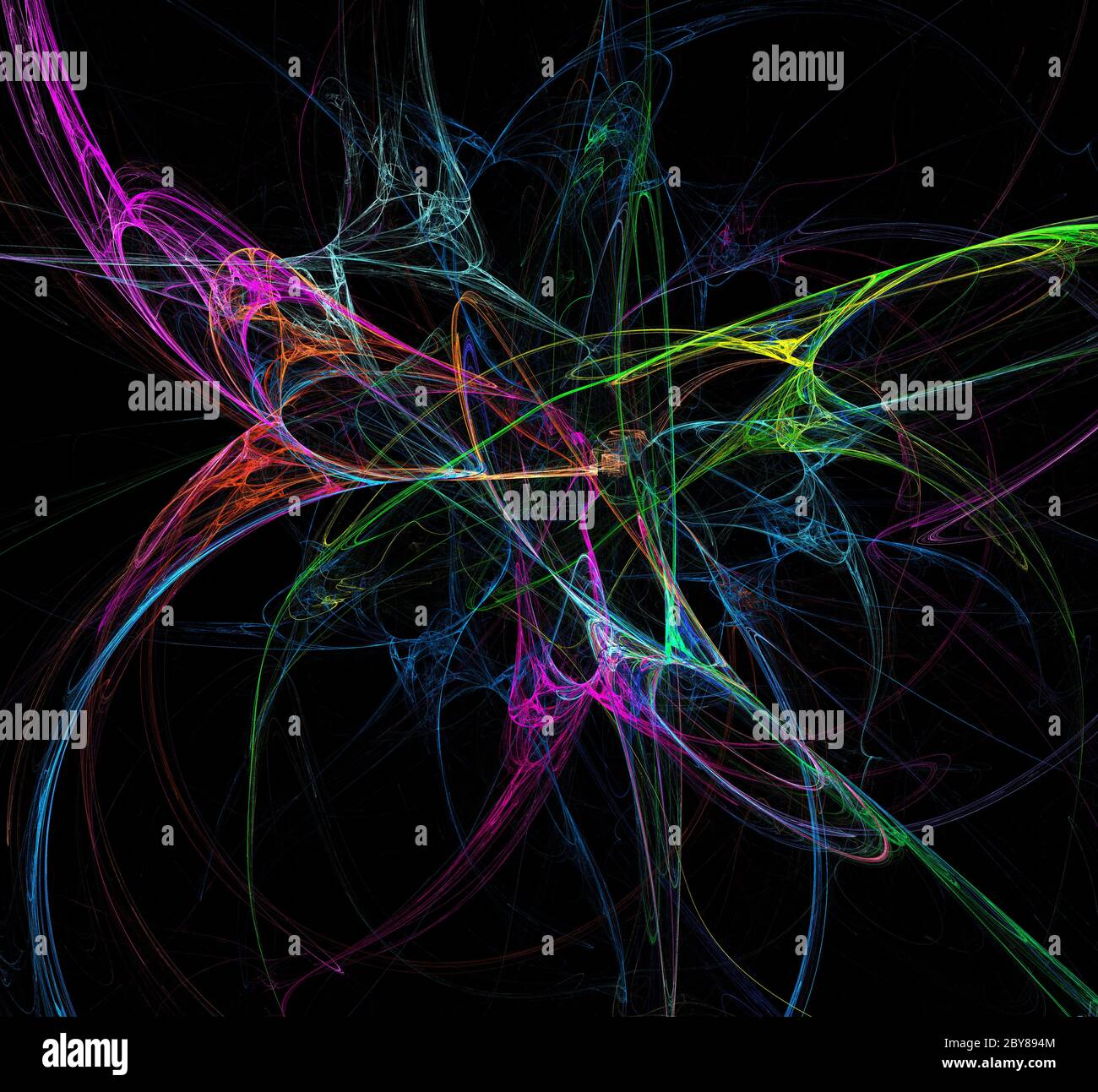 Abstract smoke fractal Stock Photo - Alamy