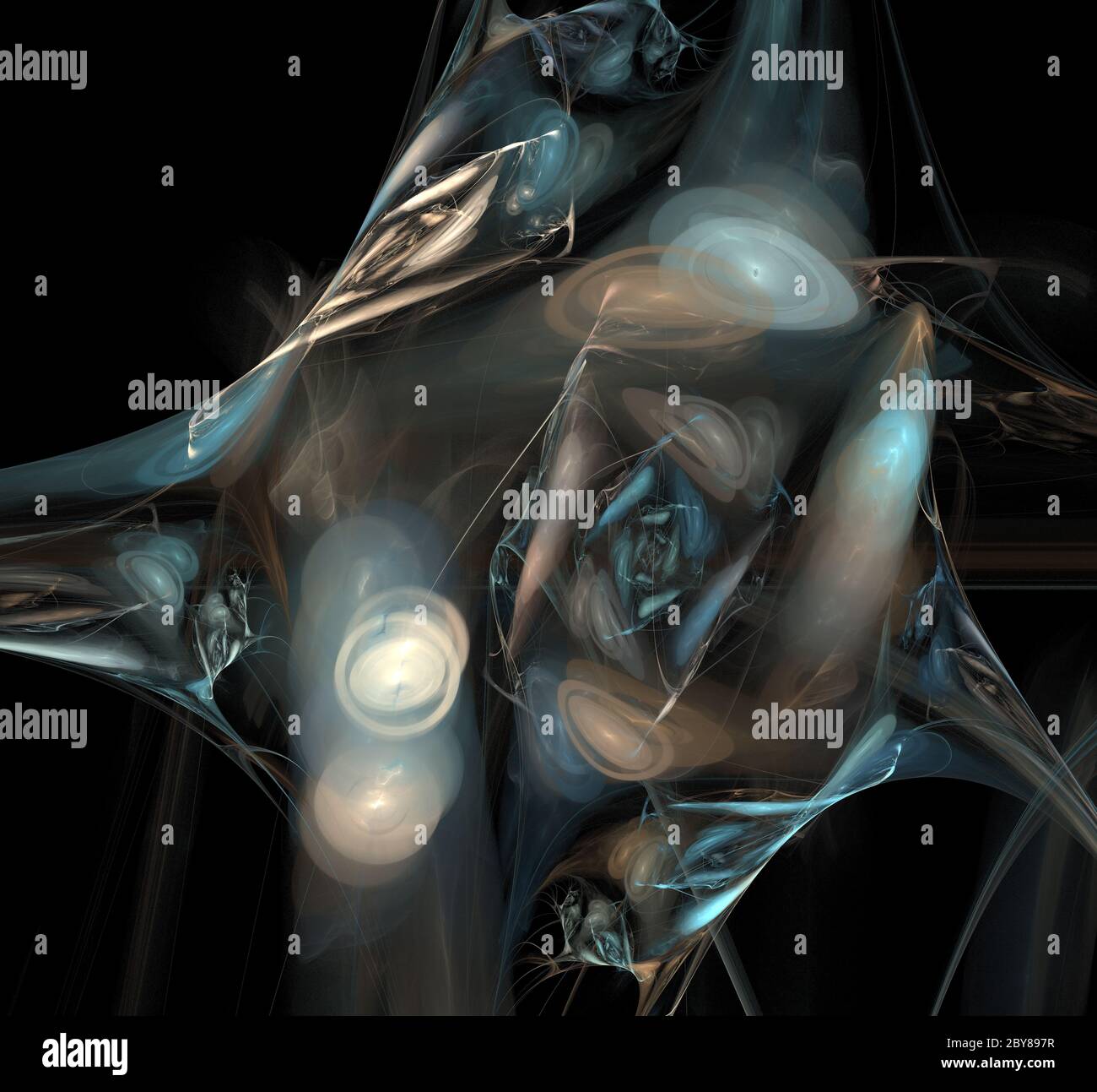 Abstract smoke fractal Stock Photo - Alamy