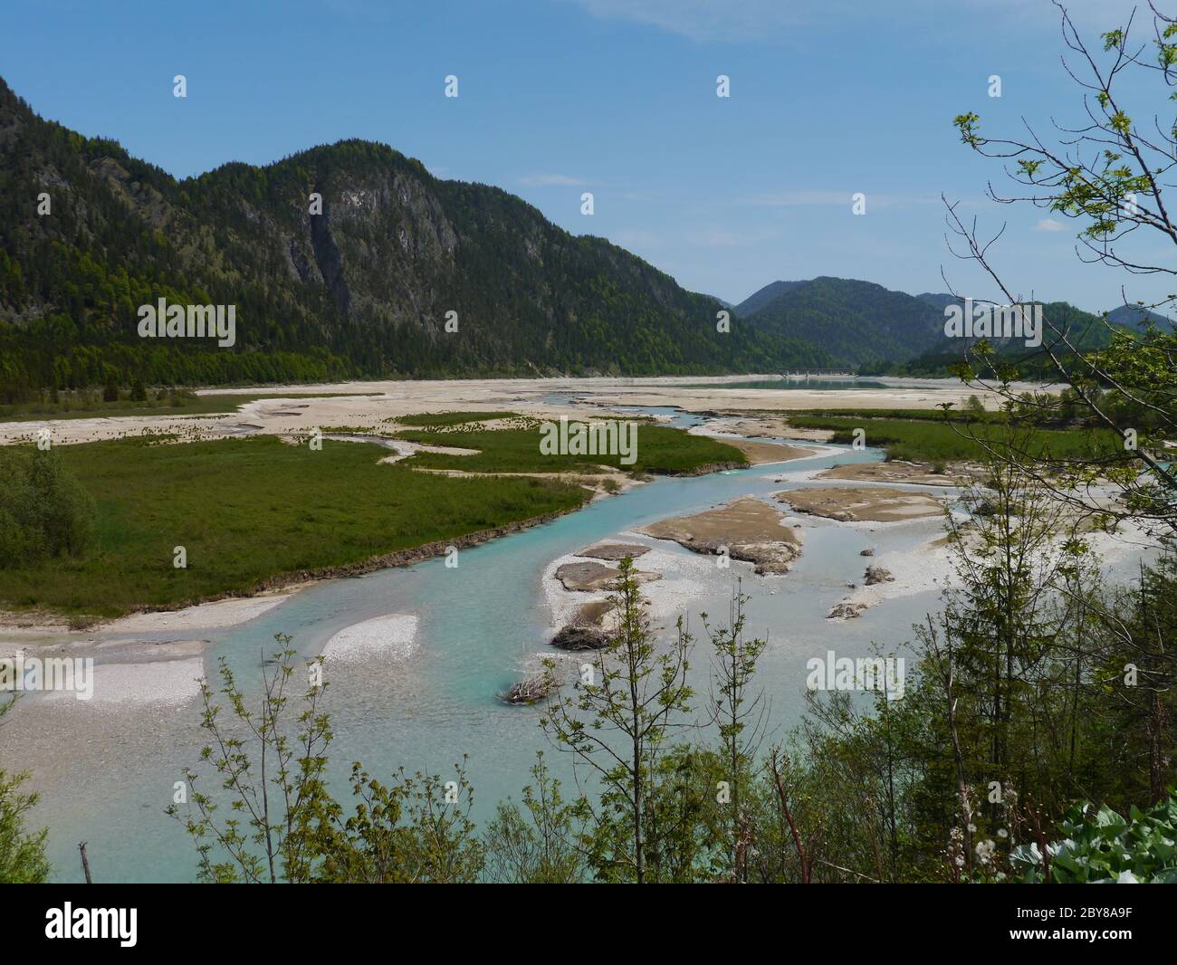 Flood water isar river germany hi-res stock photography and images - Alamy