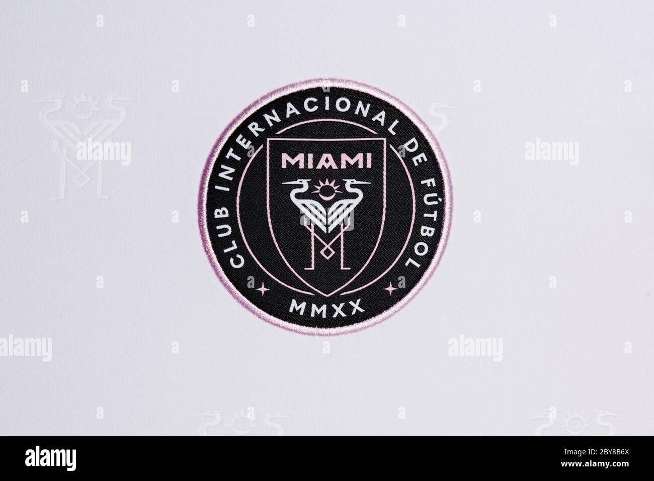 Inter miami badge hi-res stock photography and images - Alamy