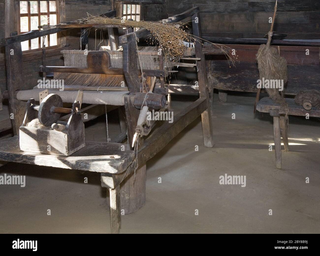Ukrainian peasant home interior hi-res stock photography and images - Alamy