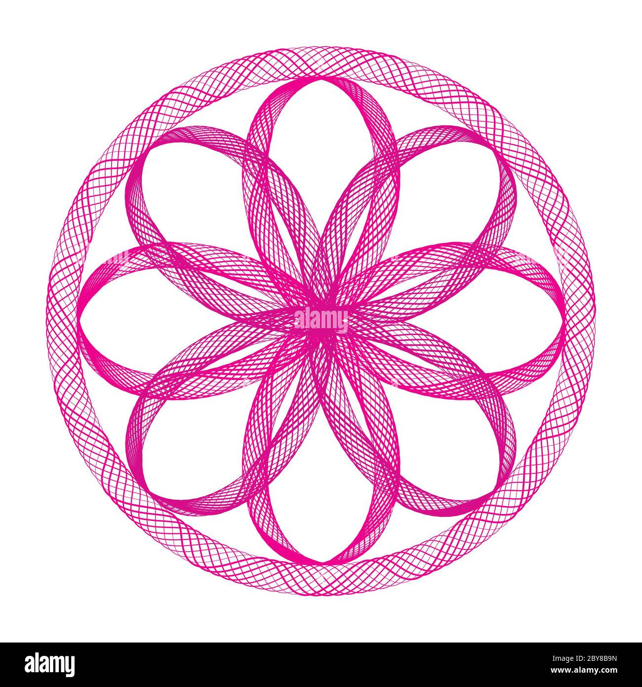 guilloche vector elements Stock Photo - Alamy