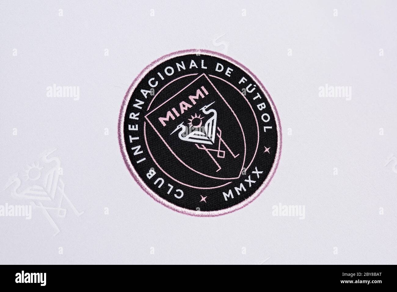 Inter miami logo hi-res stock photography and images - Alamy