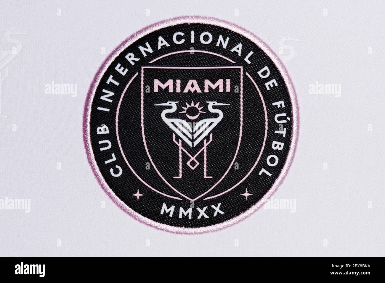 Inter miami badge hi-res stock photography and images - Alamy