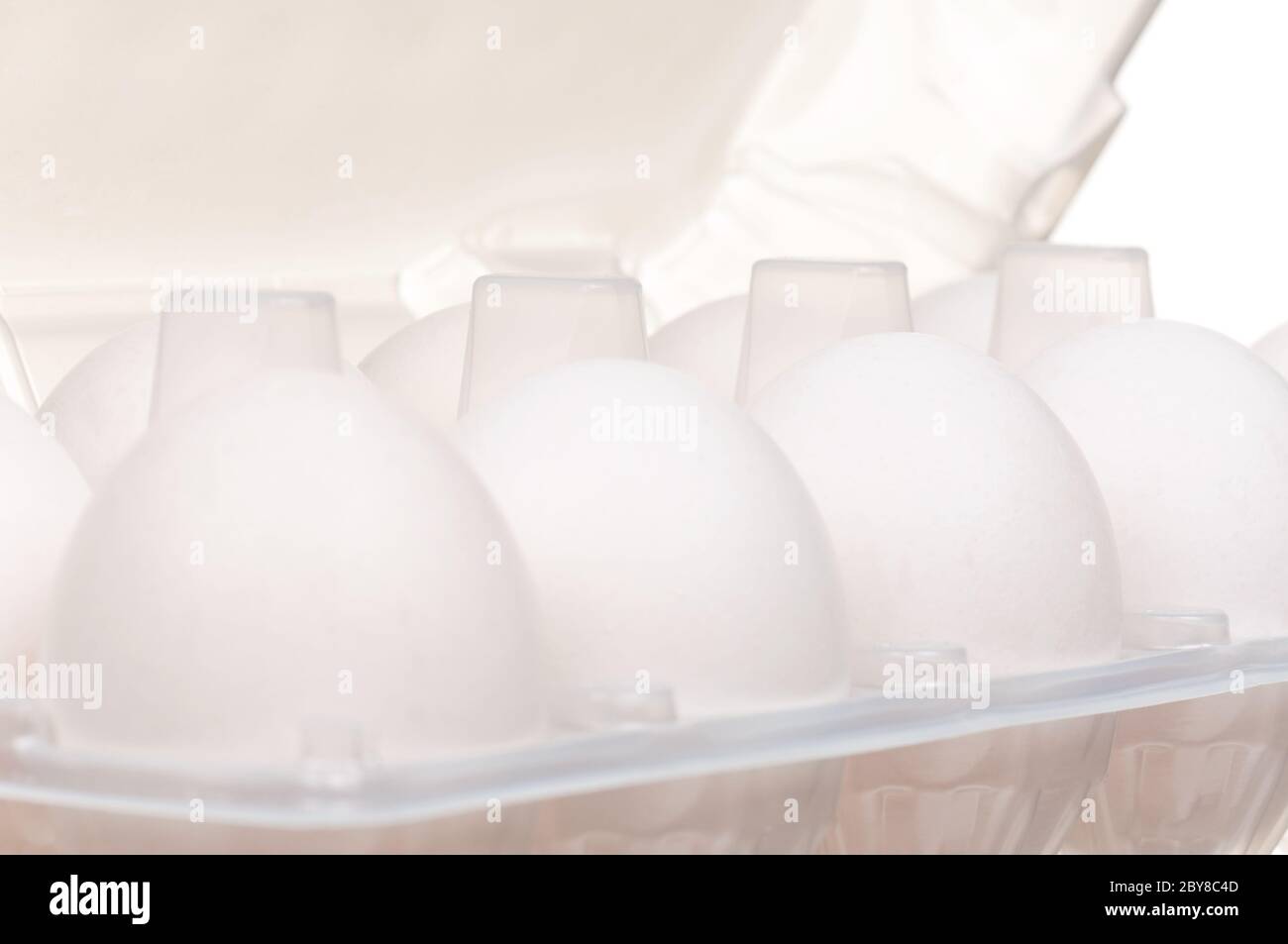 Eggs in box Stock Photo - Alamy