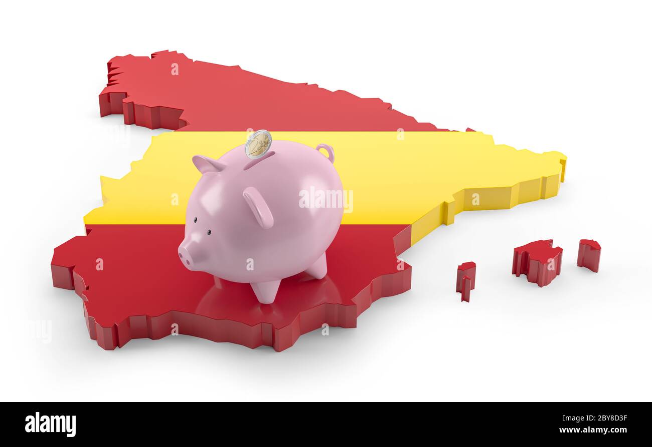 Coin Spain Map High Resolution Stock Photography and Images - Alamy