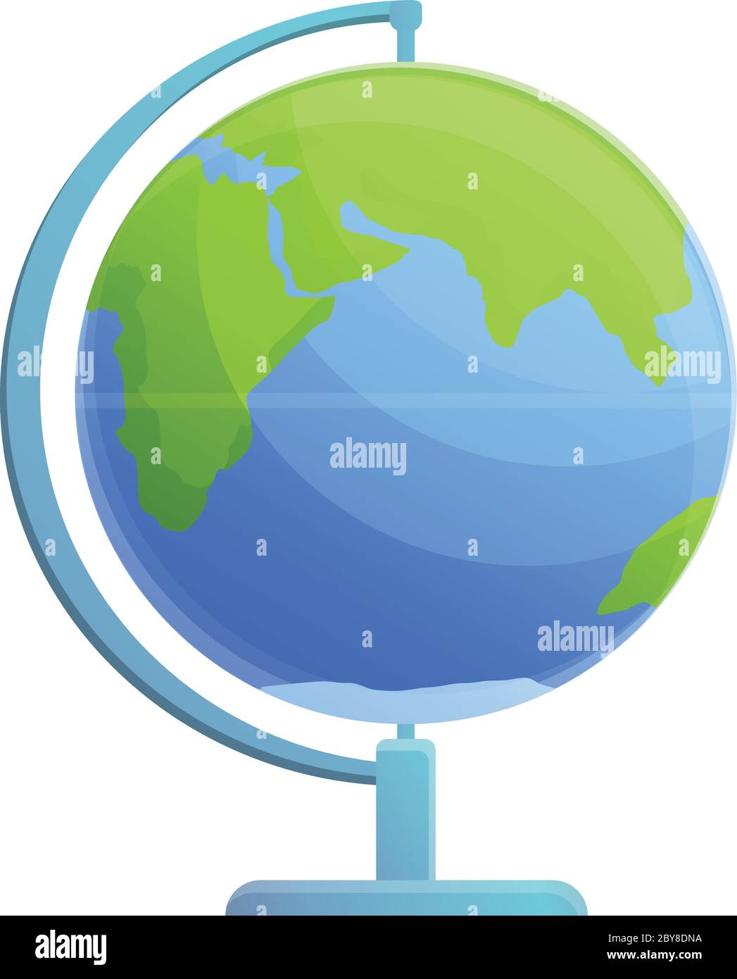 Cadastral globe icon. Cartoon of cadastral globe vector icon for web ...