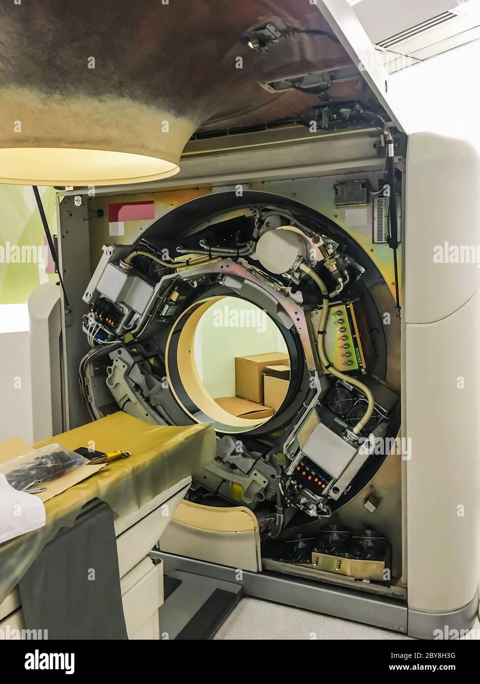 Maintenance repairing and checking Computer tomography (CT Scan ...