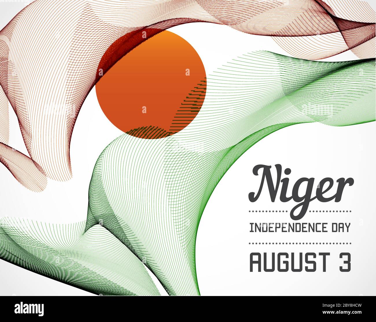 National flag niger in Stock Vector Images - Alamy