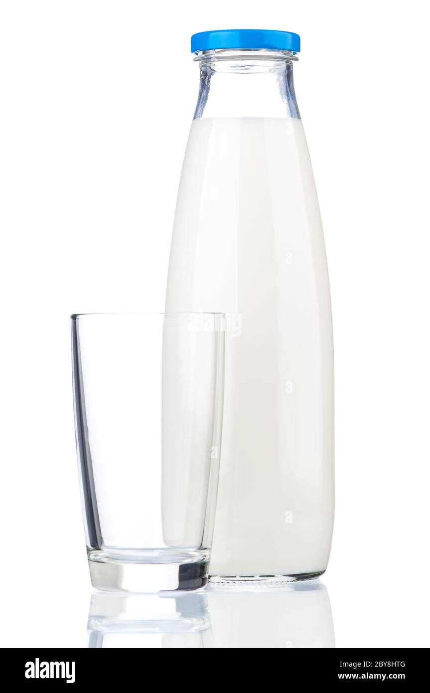 Bottle of milk Stock Photo - Alamy