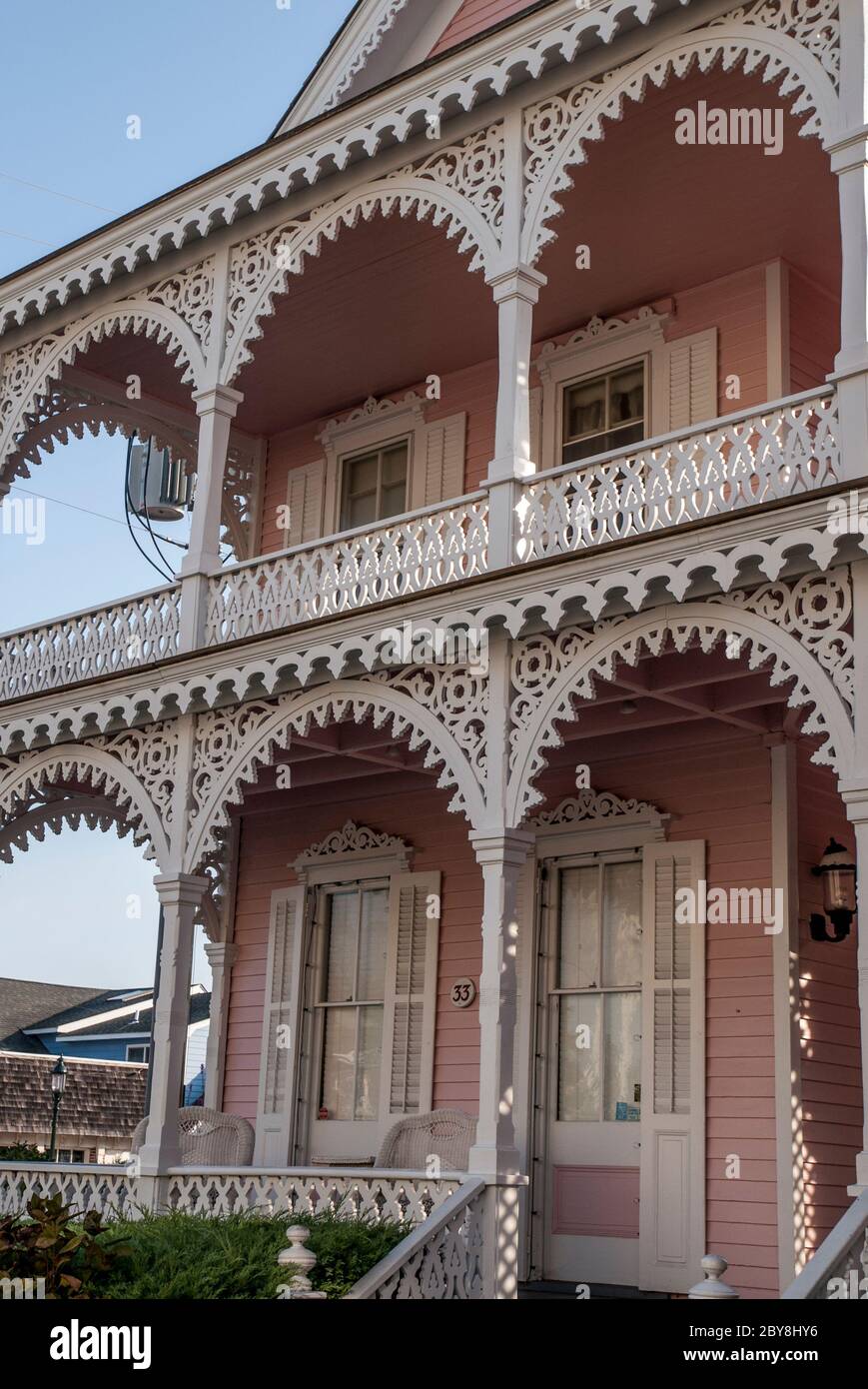Victorian Architecture Cape May, New Jersey Stock Photo - Alamy