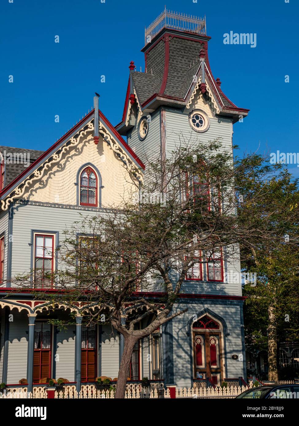 Victorian Architecture Cape May, New Jersey Stock Photo - Alamy