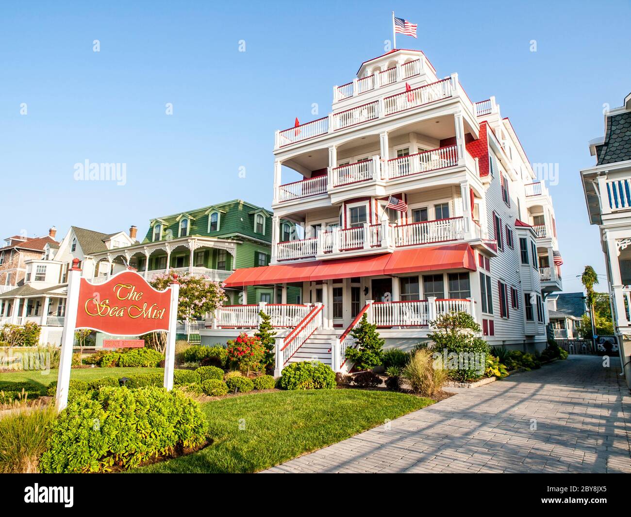Victorian Architecture Cape May, New Jersey Stock Photo - Alamy