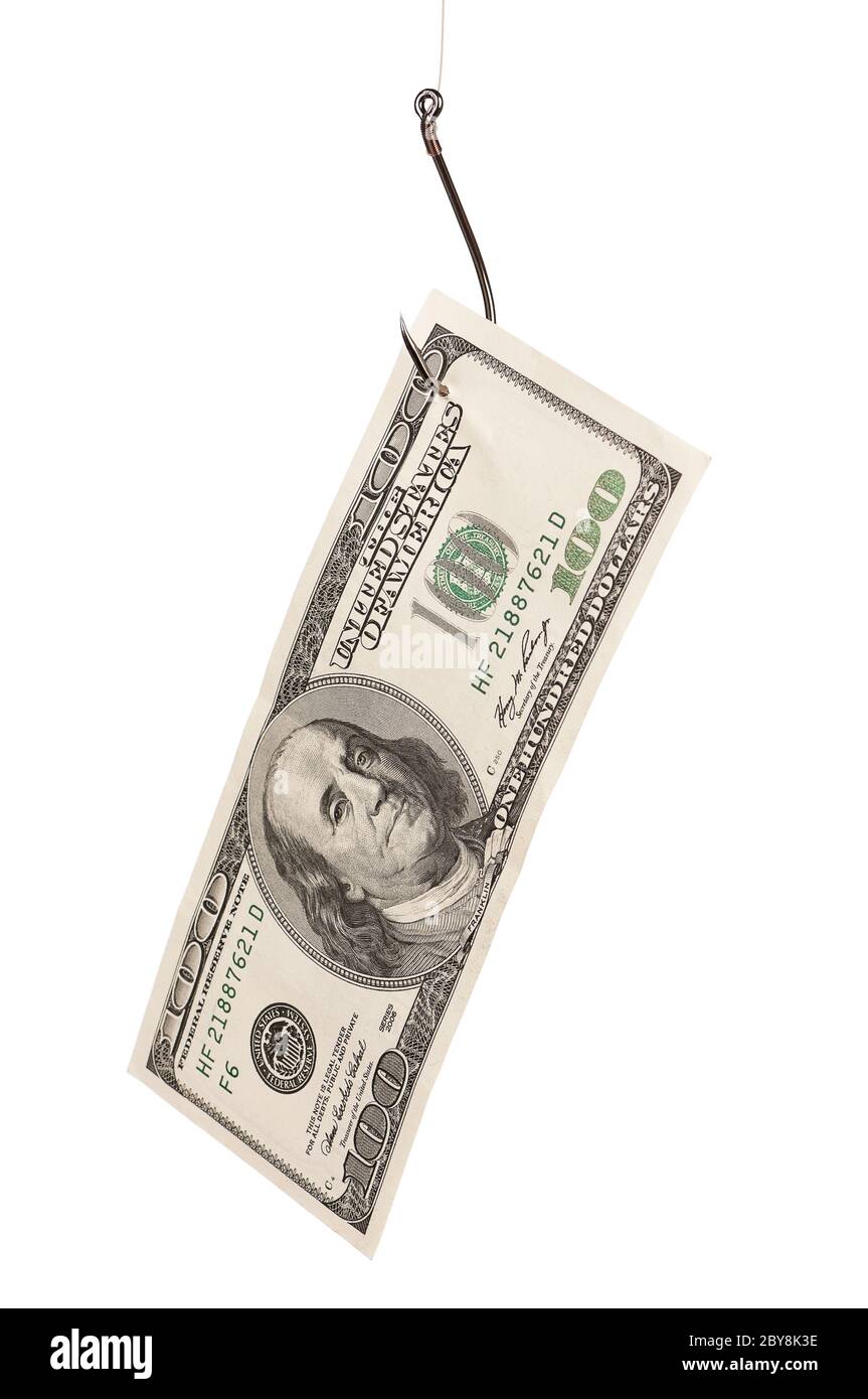 Money Fish Hook High Resolution Stock Photography and Images - Alamy