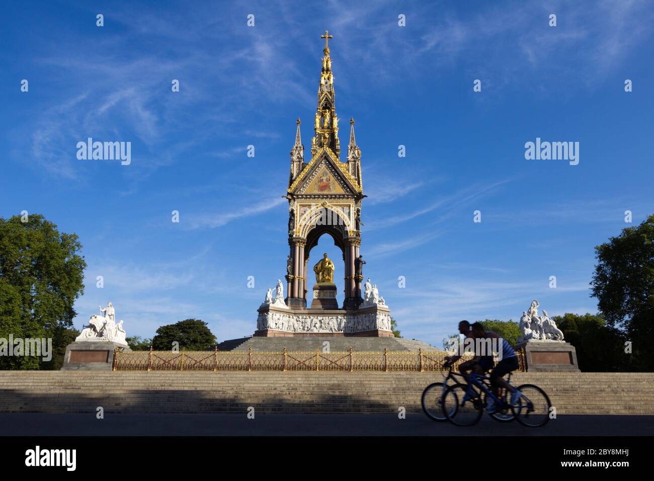 The Albert Memorial in Kensington Gardens, London, England, UK Stock Photo - Alamy