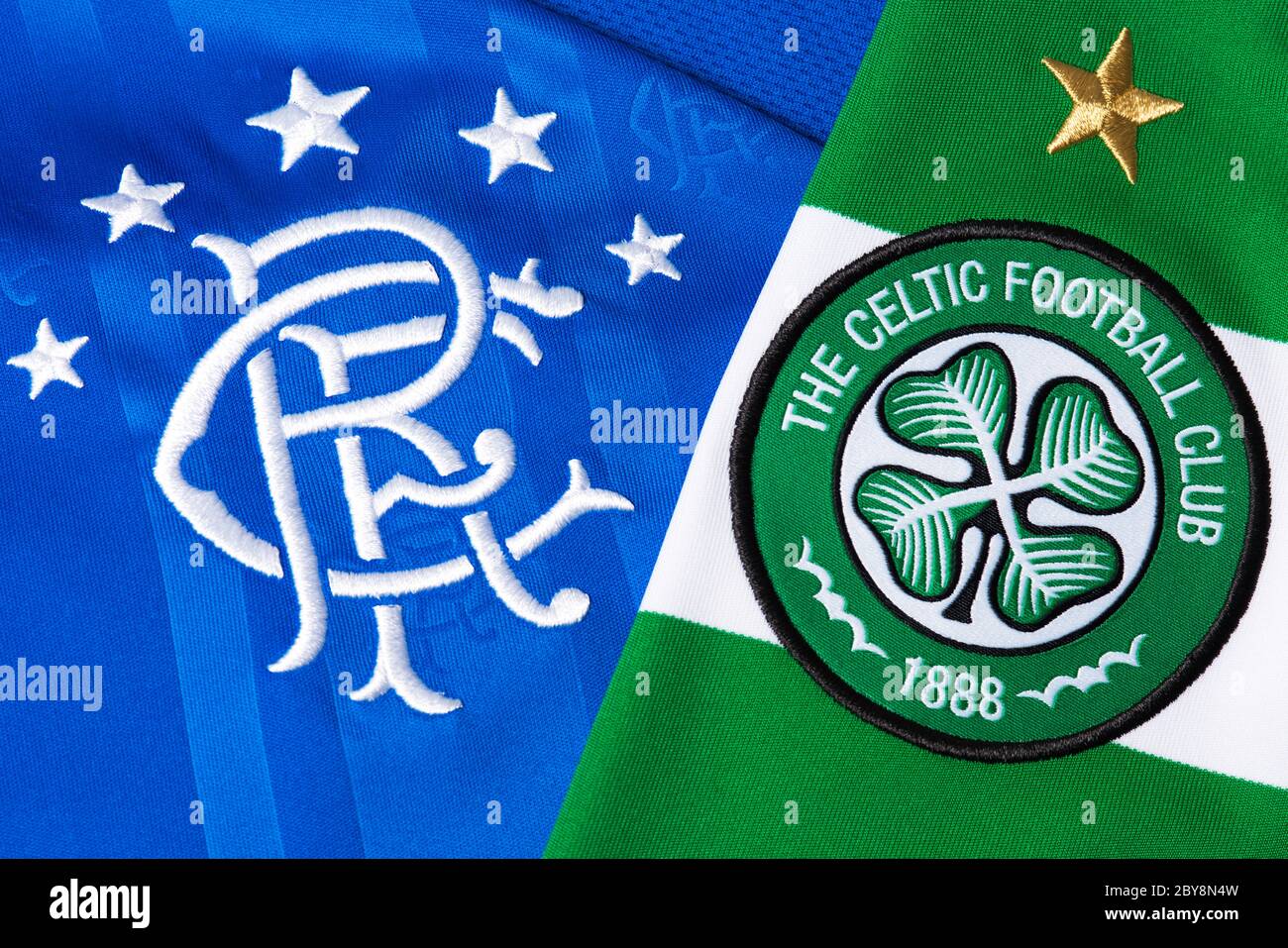 Rangers club crest hi-res stock photography and images - Alamy