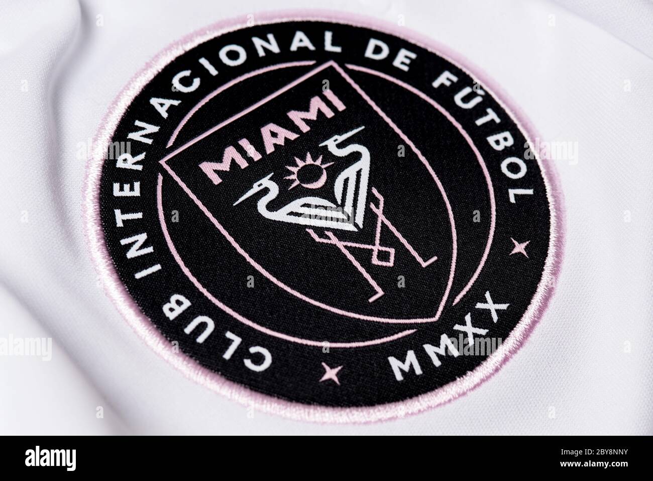 Inter miami beckham jersey hi-res stock photography and images - Alamy