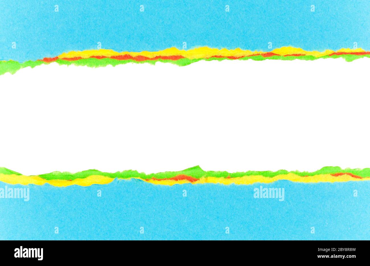 Torn paper edge square hi-res stock photography and images - Alamy