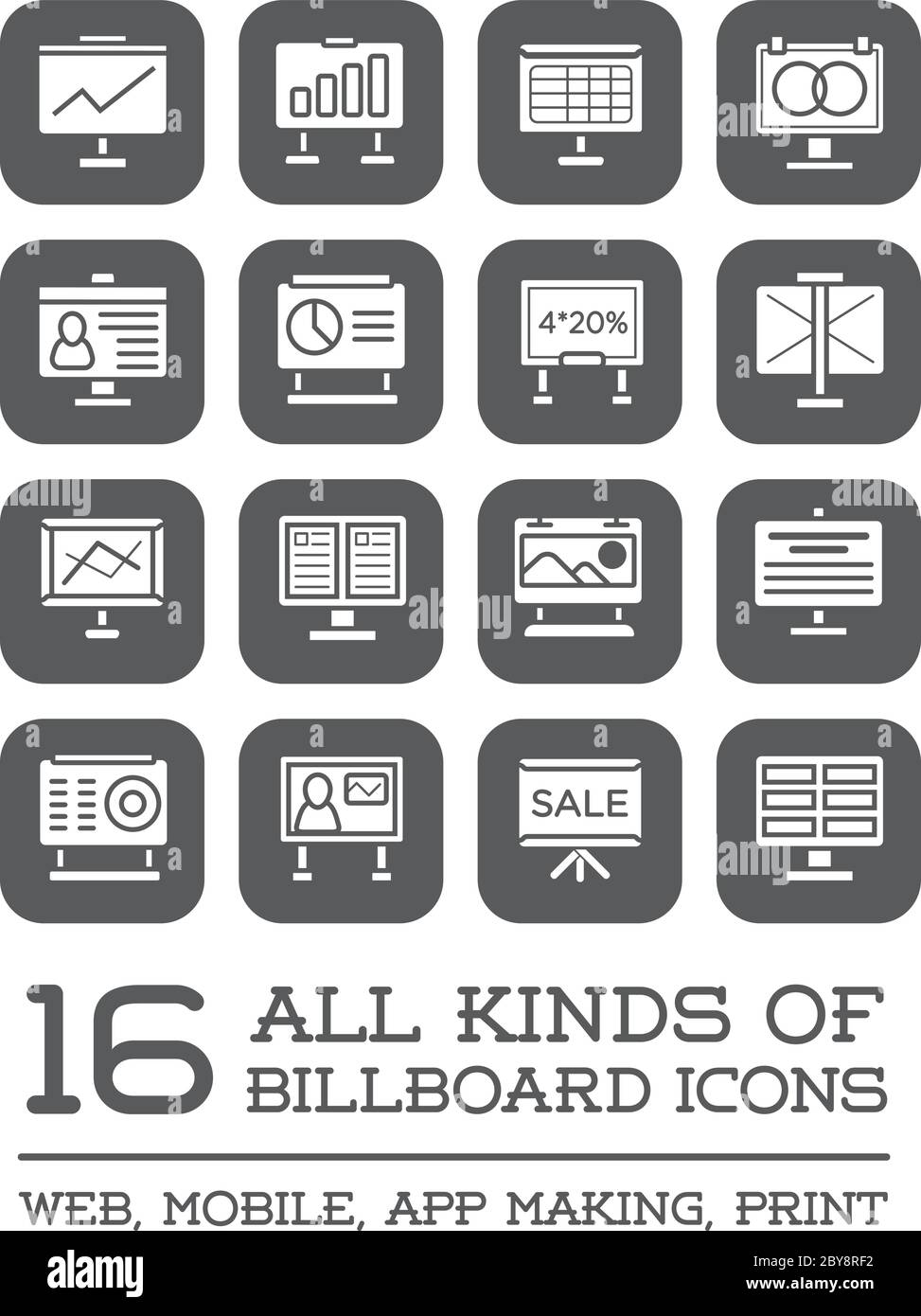 Sign displaying mobile web Stock Vector Images - Alamy