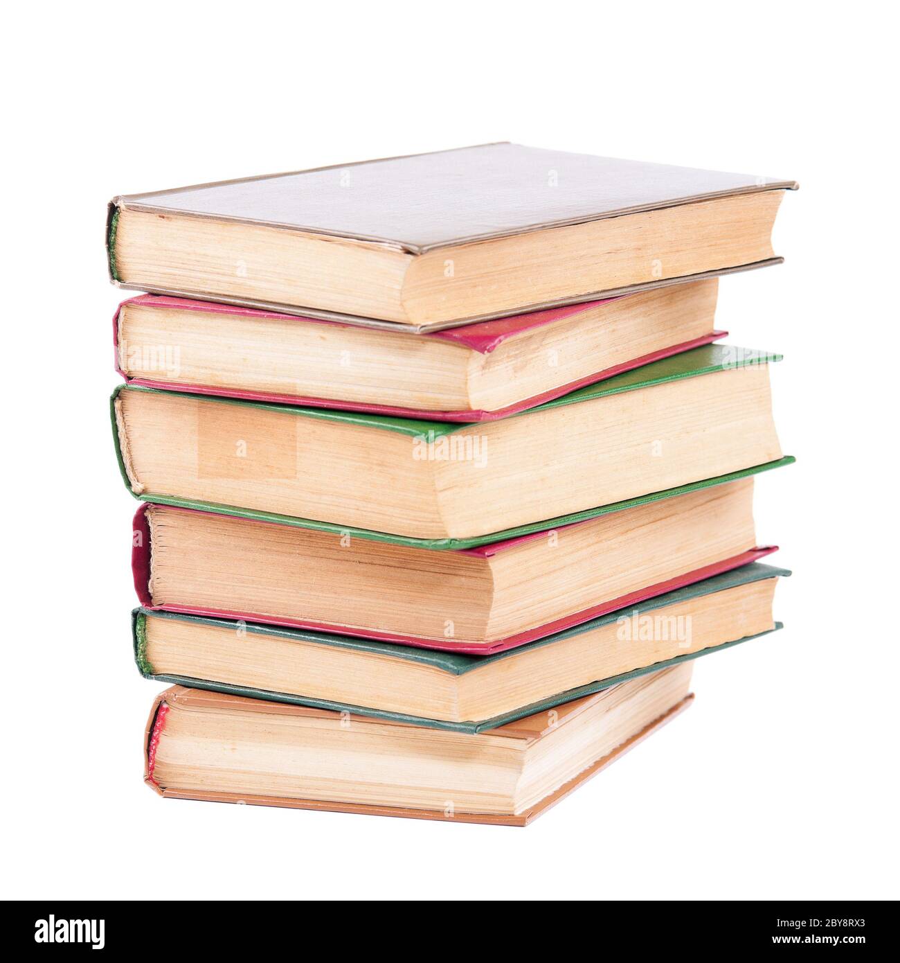 Old books image Cut Out Stock Images & Pictures - Alamy