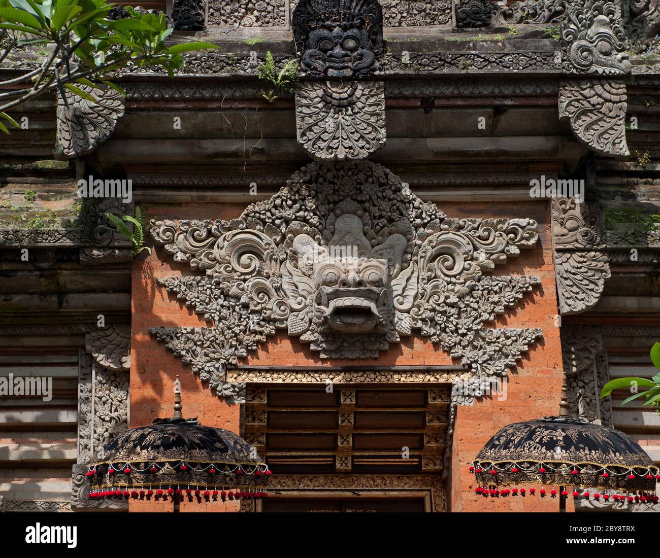 Statue of Balinese demon in Ubud Stock Photo - Alamy