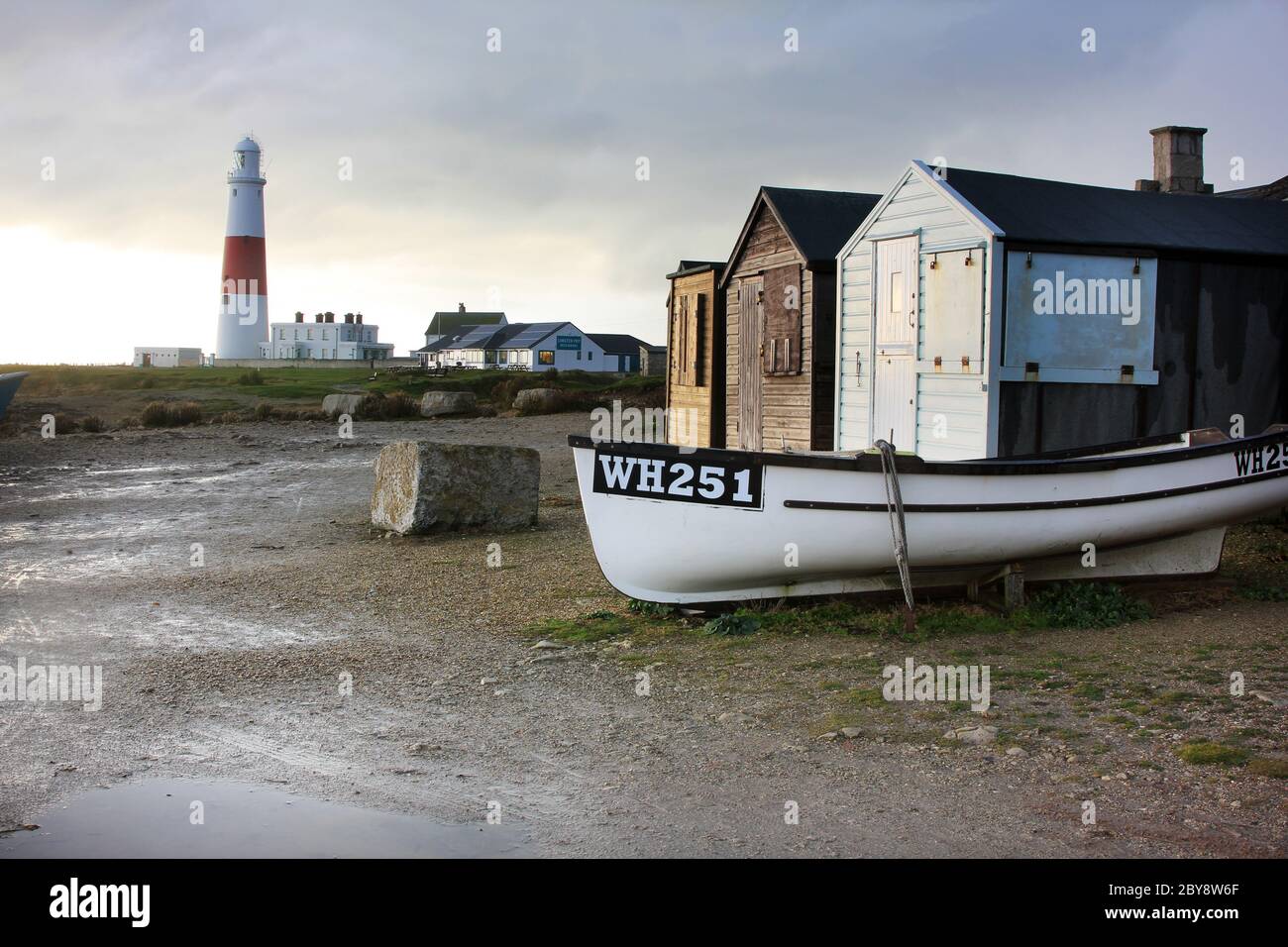 Portland Bill Light House Stock Photo - Alamy