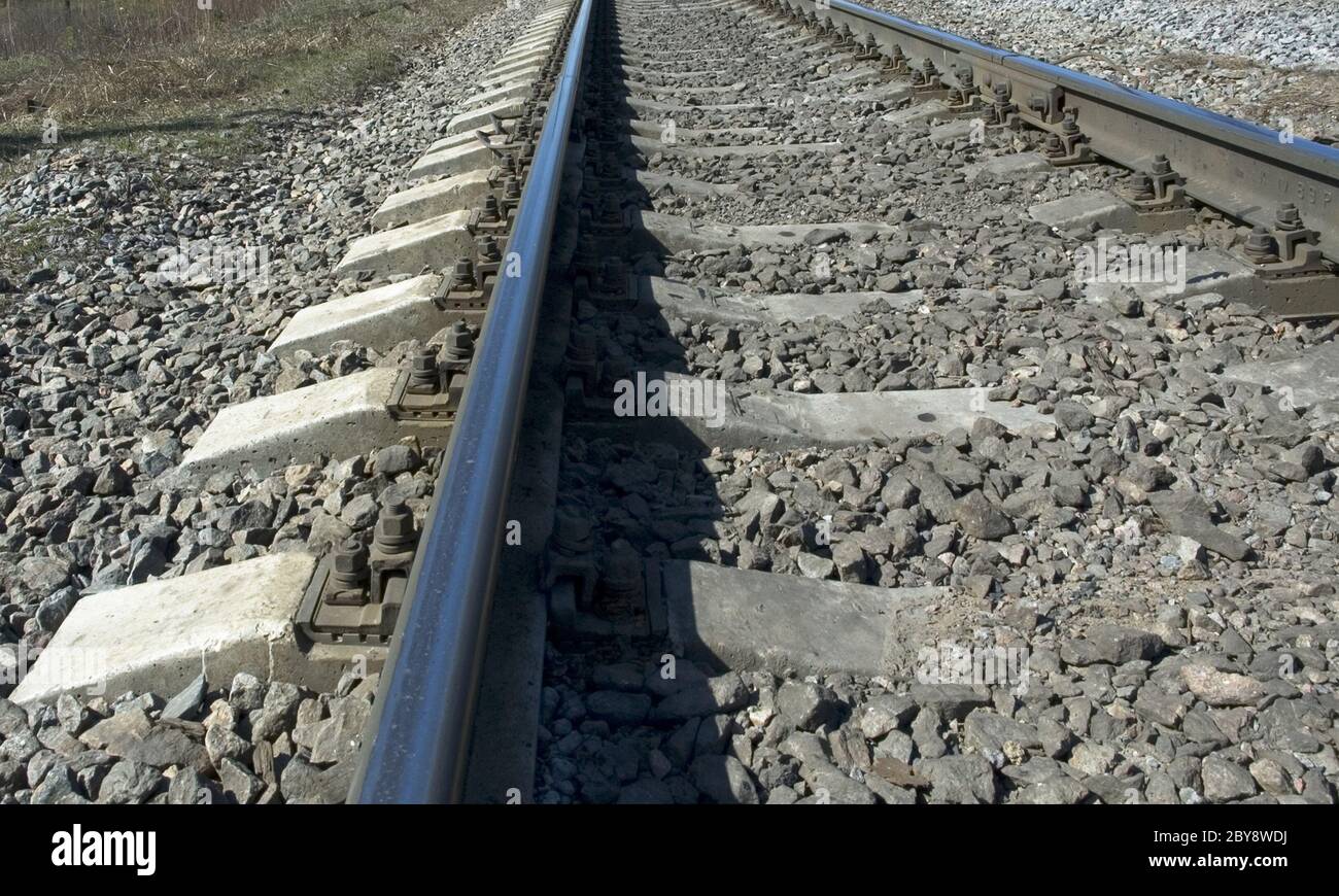 Metro rails hi-res stock photography and images - Alamy