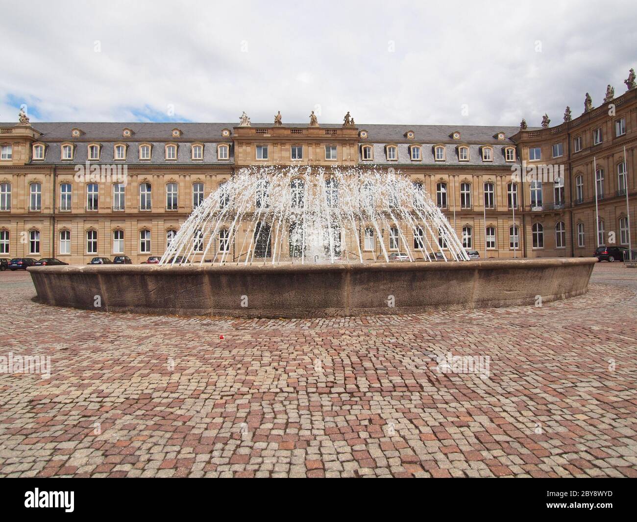 Schlossplatz (Castle square) Stuttgart Stock Photo - Alamy