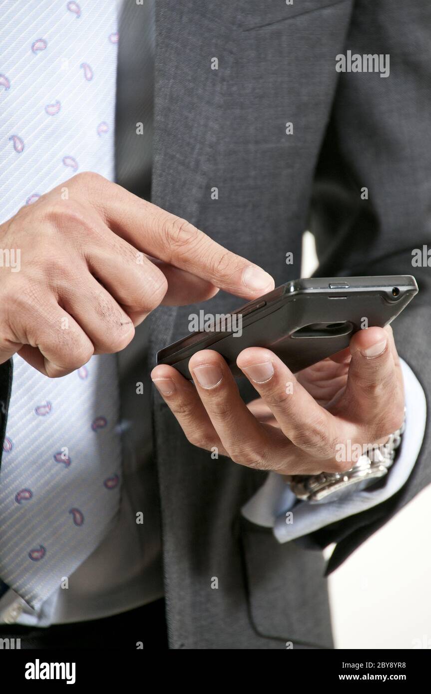 Man and texting hi-res stock photography and images - Alamy