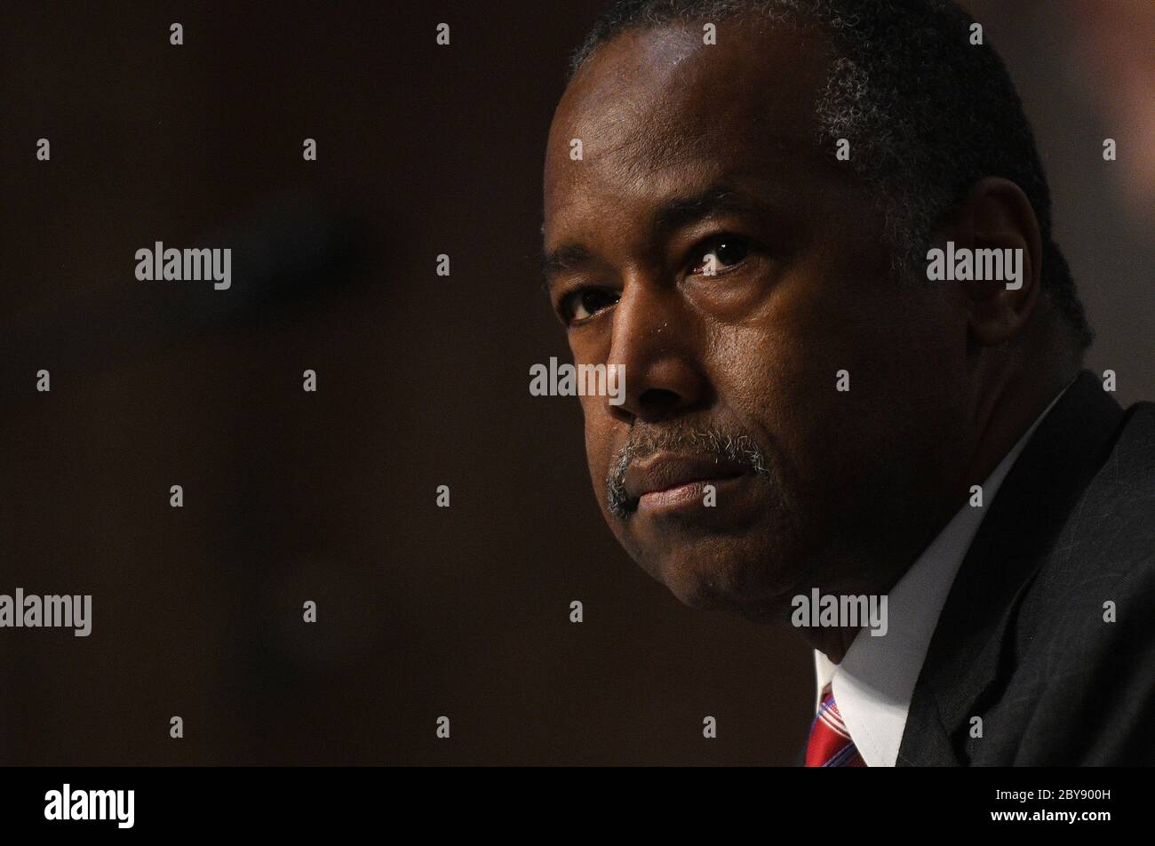 Washington, United States. 09th June, 2020. Benjamin S. Carson, center ...