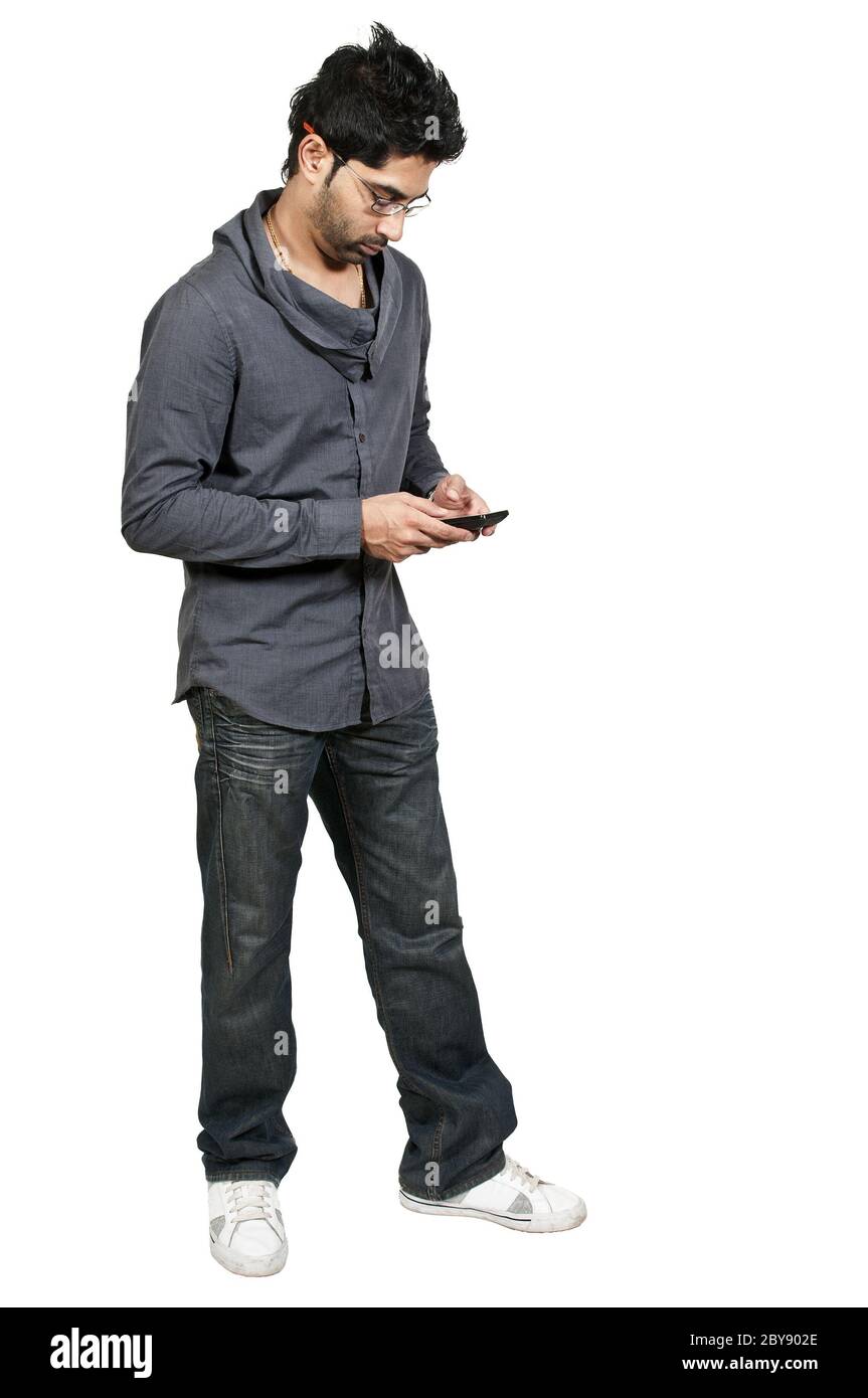 People texting Cut Out Stock Images & Pictures - Alamy