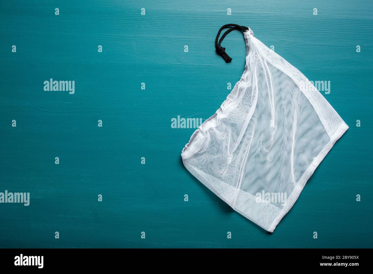 reusable mesh nylon bag, plastic free zero waste concept Stock Photo ...