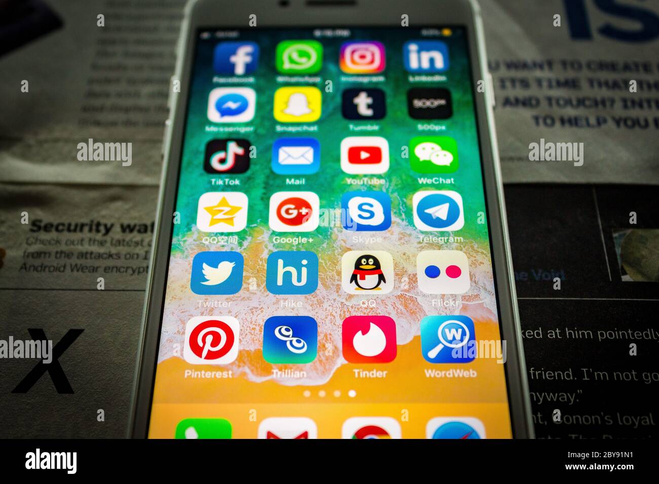 Social media evolution hi-res stock photography and images - Alamy