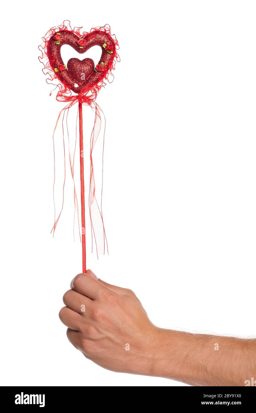 Hand on stick hi-res stock photography and images - Alamy