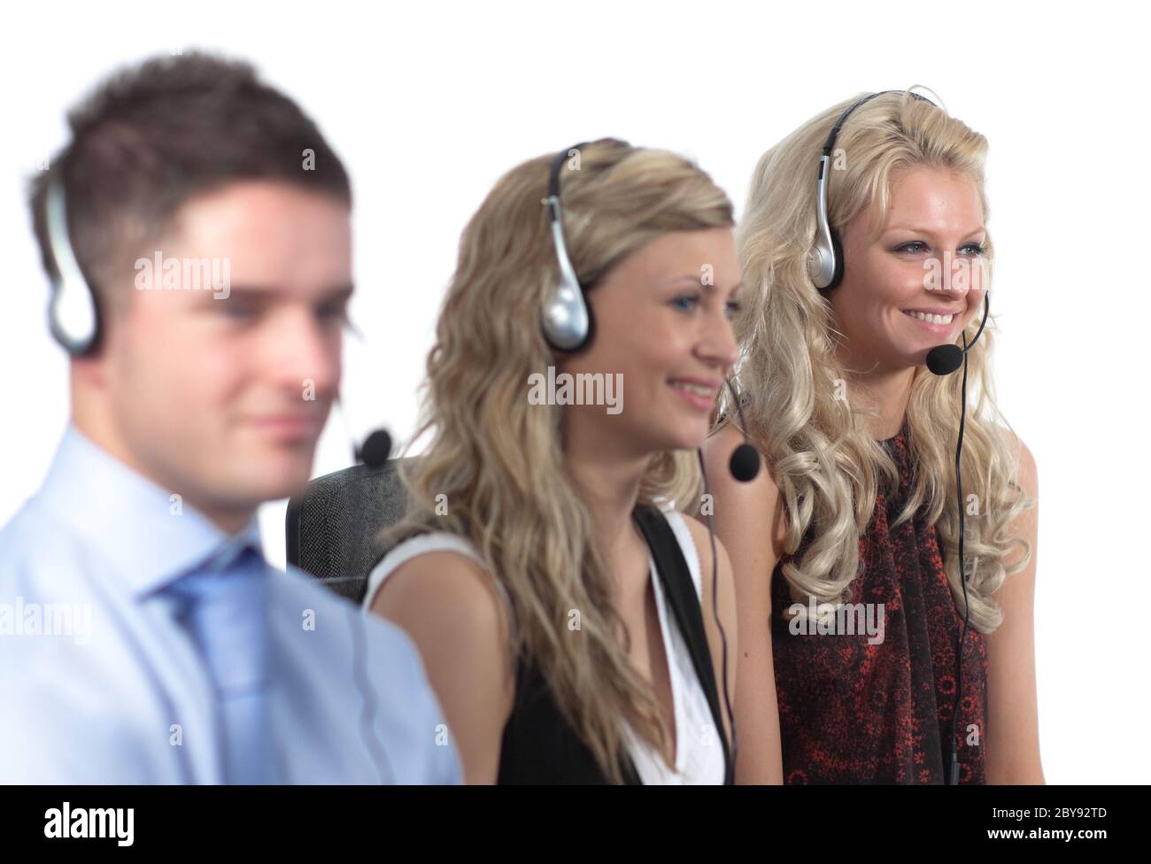 Call center workers modern hi-res stock photography and images - Alamy