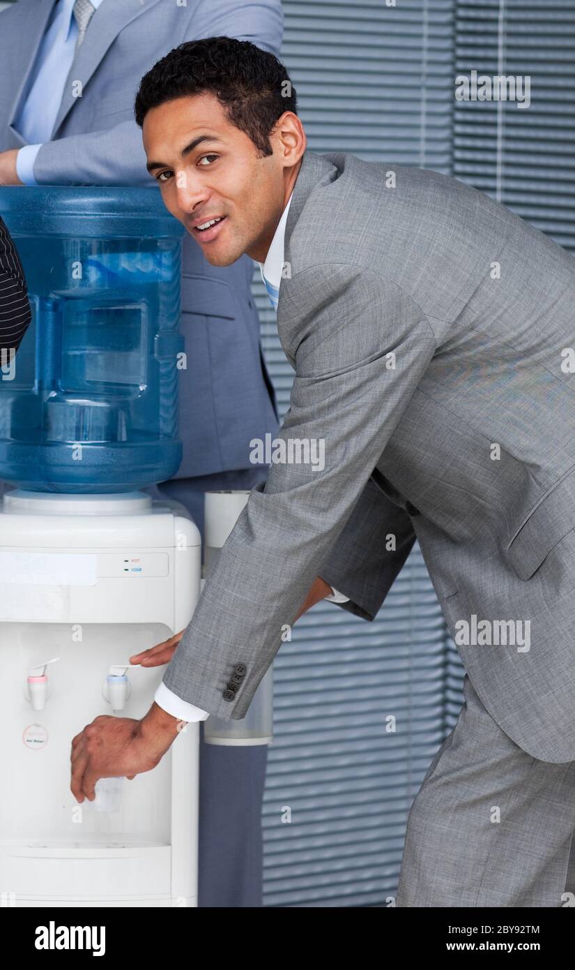 Talking water cooler hi-res stock photography and images - Alamy