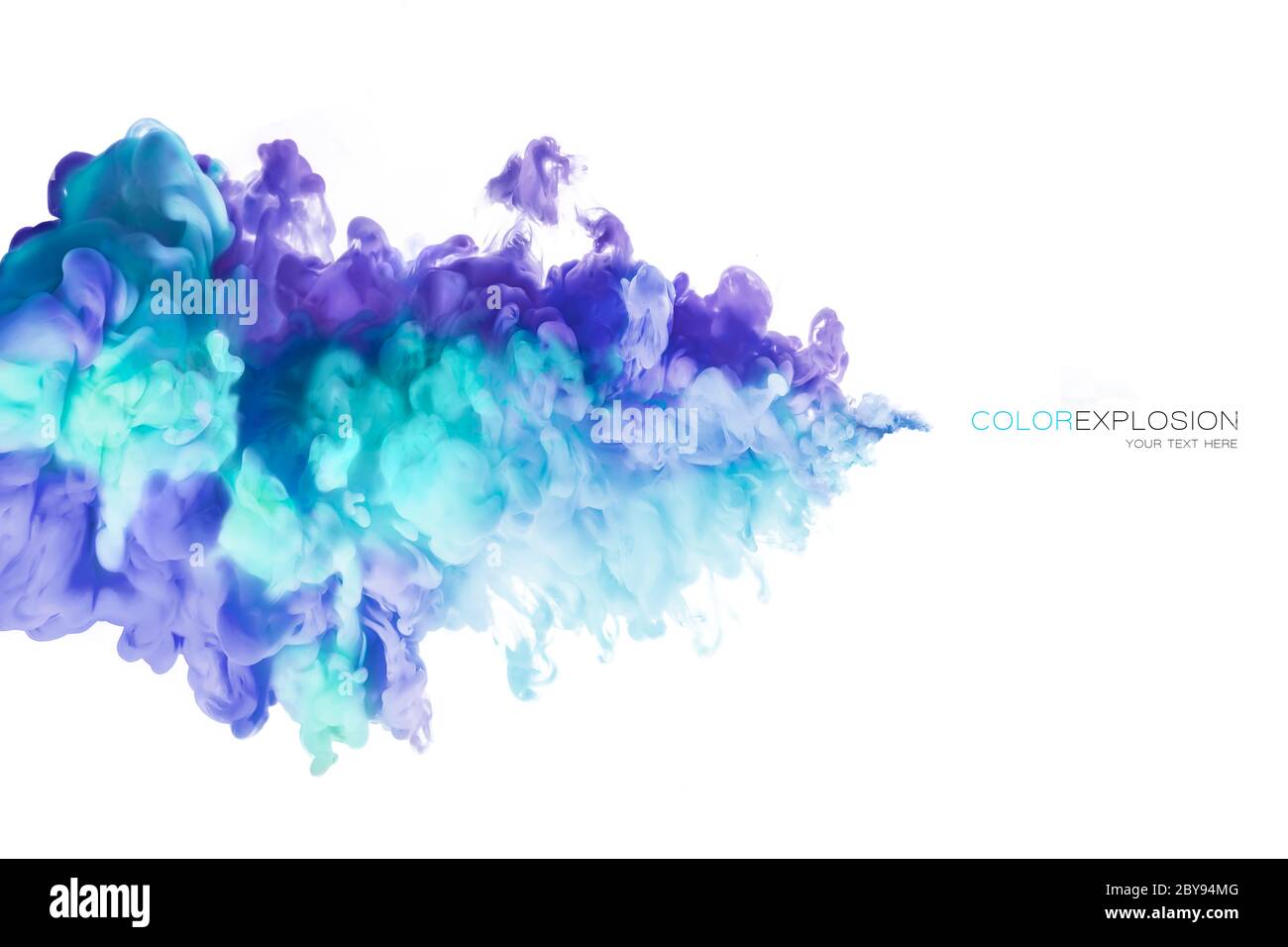 Soft white milky ink pattern hi-res stock photography and images - Alamy