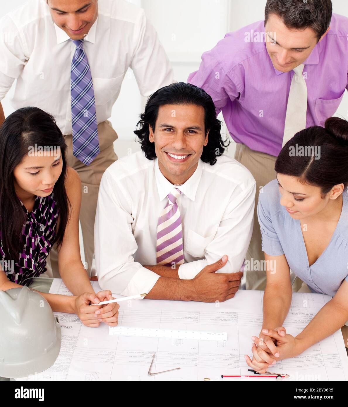 Attractive engineer hi-res stock photography and images - Alamy