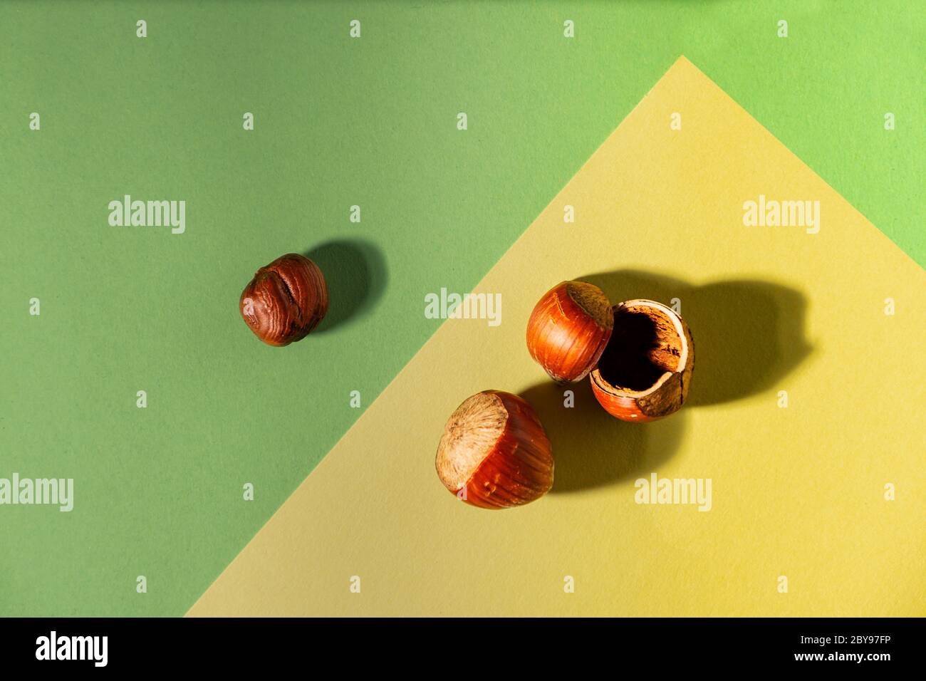 Hazelnut in shell hi-res stock photography and images - Alamy