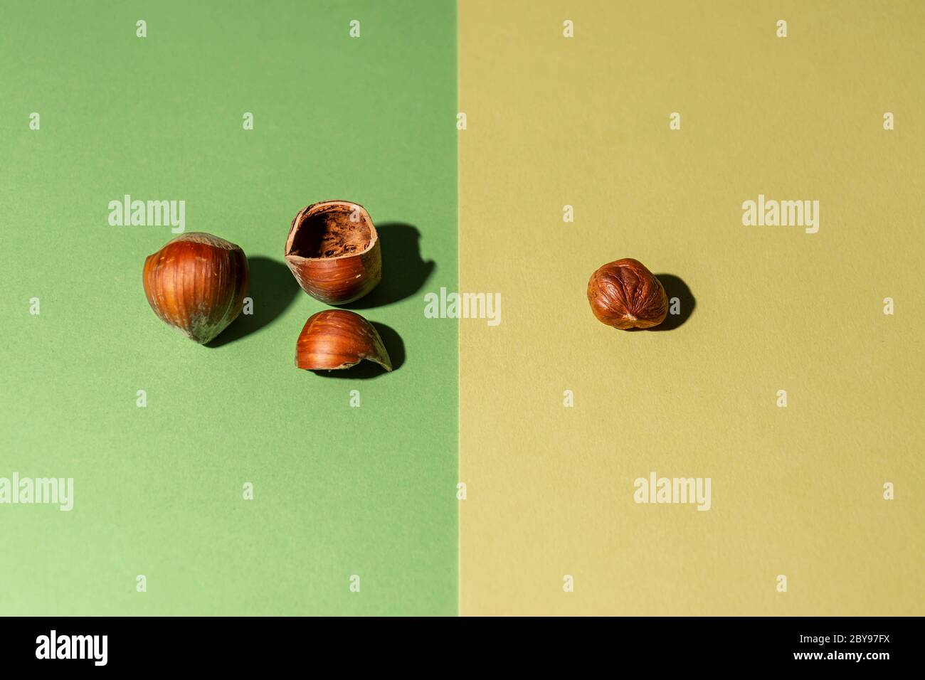 Hazelnut in shell hi-res stock photography and images - Alamy