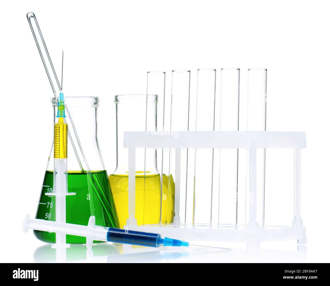 Medical glassware Cut Out Stock Images & Pictures - Alamy
