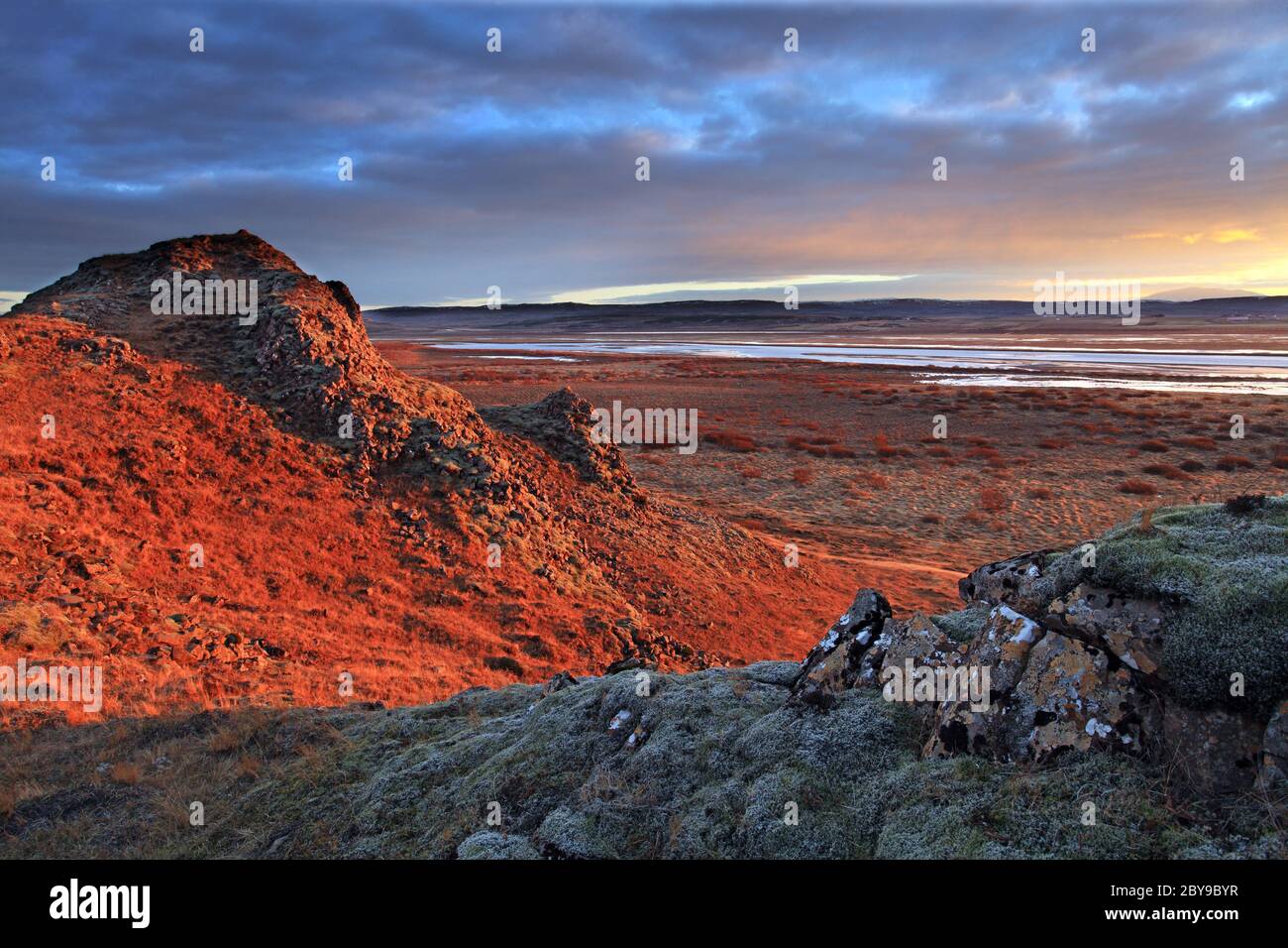 Iceland sunrise hi-res stock photography and images - Alamy