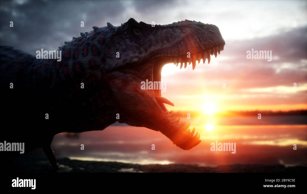Jurassic triassic cretaceous scene hi-res stock photography and images ...