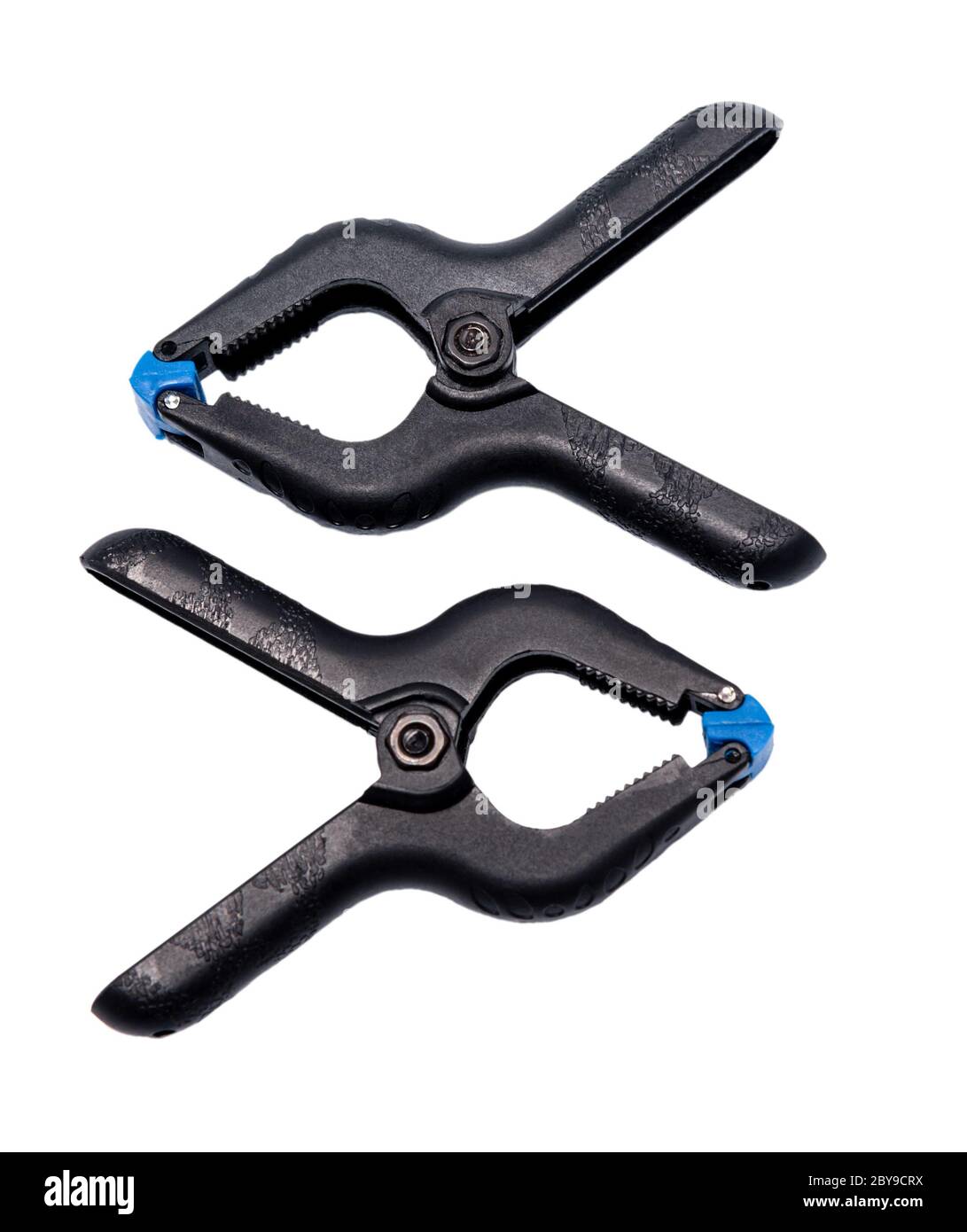 Black plastic clamp holding hi-res stock photography and images - Alamy