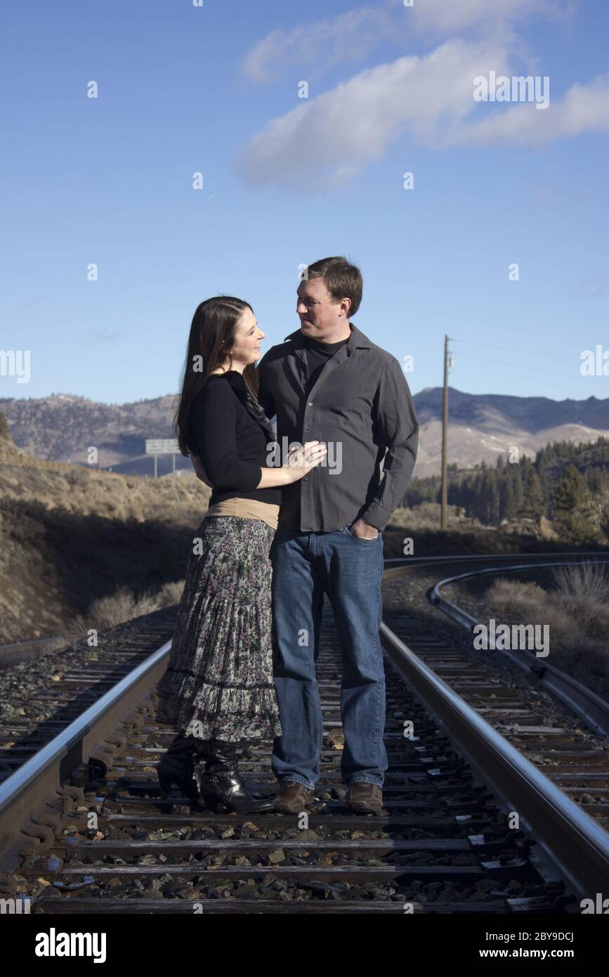 Loving train tracks hi-res stock photography and images - Alamy