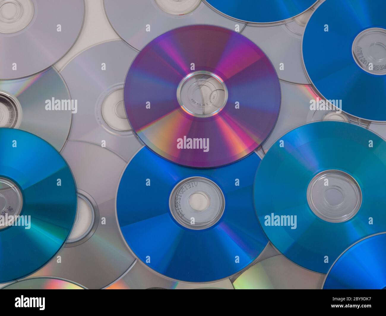 CD DVD DB Bluray disc Stock Photo - Alamy